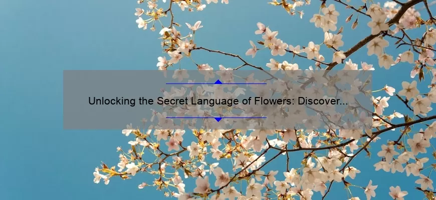 Unlocking the Secret Language of Flowers: Discover the Meaning of ...