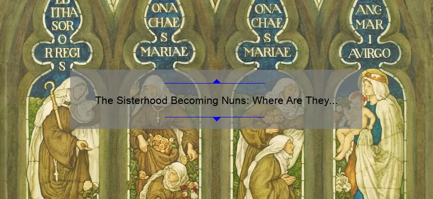The Sisterhood Becoming Nuns: Where Are They Now? A Fascinating Look at ...