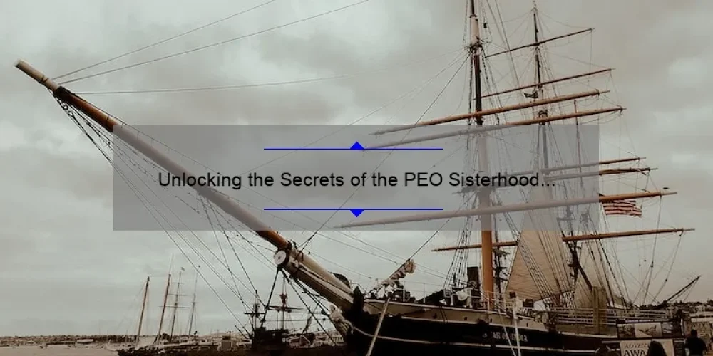 Unlocking the Secrets of the PEO Sisterhood Star Scholarship: A ...
